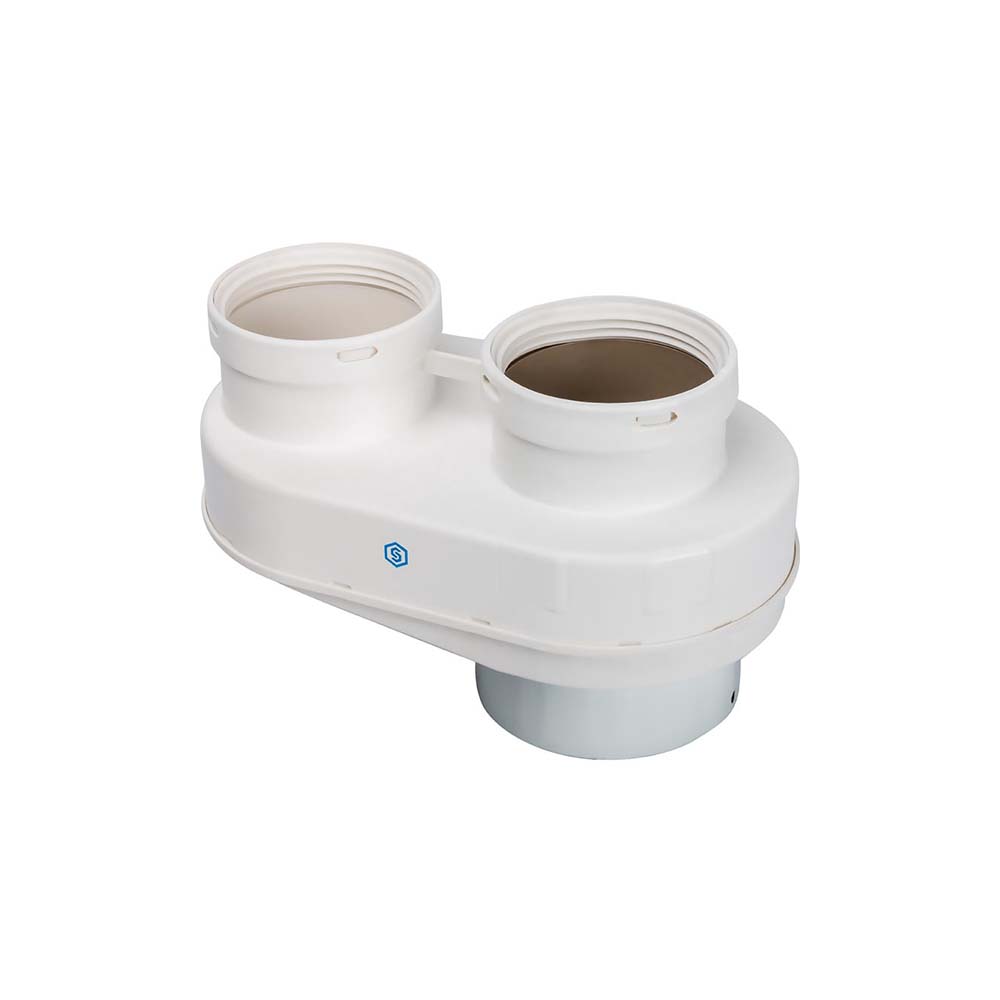 Адаптер дымохода 80/80 мм для котла Vaillant PP-Ryton.